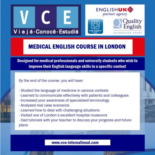 MEDICAL ENGLISH | VCE-INTERNATIONAL